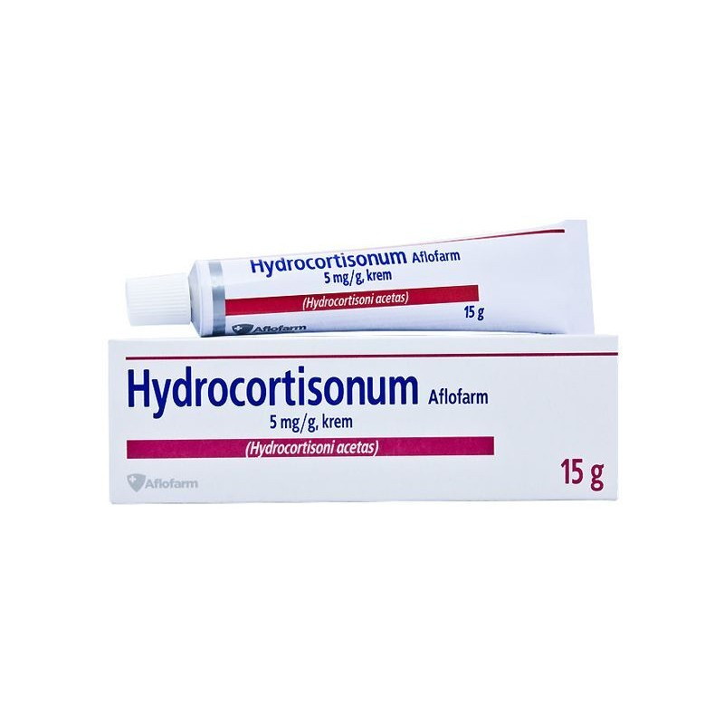 Hydrocortisonum (Aflofarm) krem 5mg/g, 15g - Apteka Internetowa Centrum Leków Poznań
