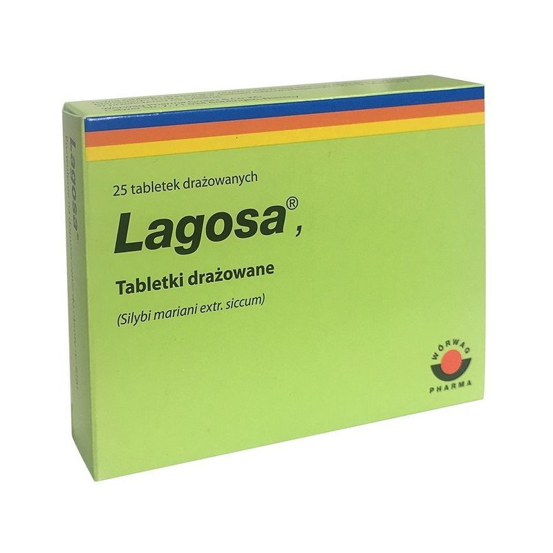 Lagosa 0,15 g, 25 drażetek - Apteka Internetowa Centrum Leków Poznań